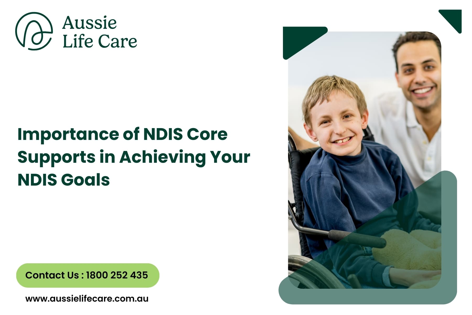 Achieve Your NDIS Goals with Core Supports | Aussie Life Care
